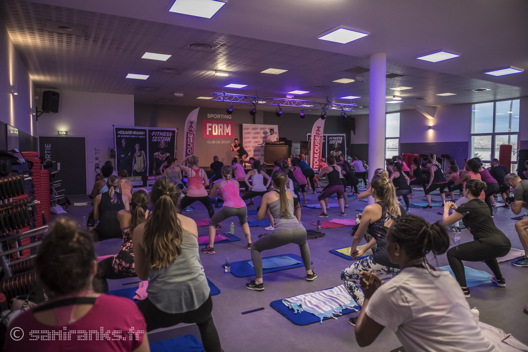 Cours de renforcement musculaire (CAF) à Toulouse - Sporting Form